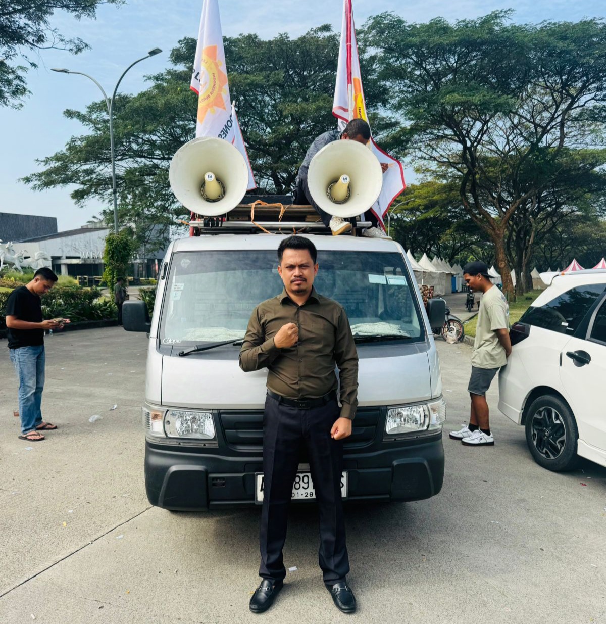 Buntut Dugaan Potongan Uang Transport Kader, Dinkes Kabupaten Tangerang di Demo LSM Lesim